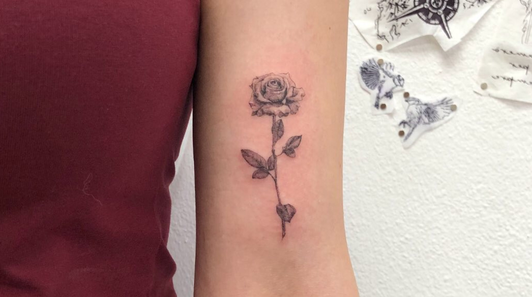 Tattoos: filigran und hauchdünn – Tattoo München – Dynamite Tattooshop